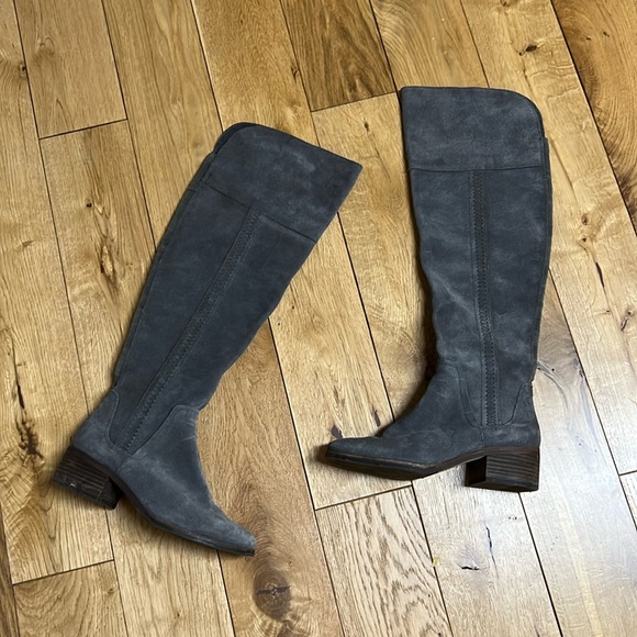 Vince Camuto | Shoes | Vince Camuto Kochelda Suede Over The Knee Boots ...